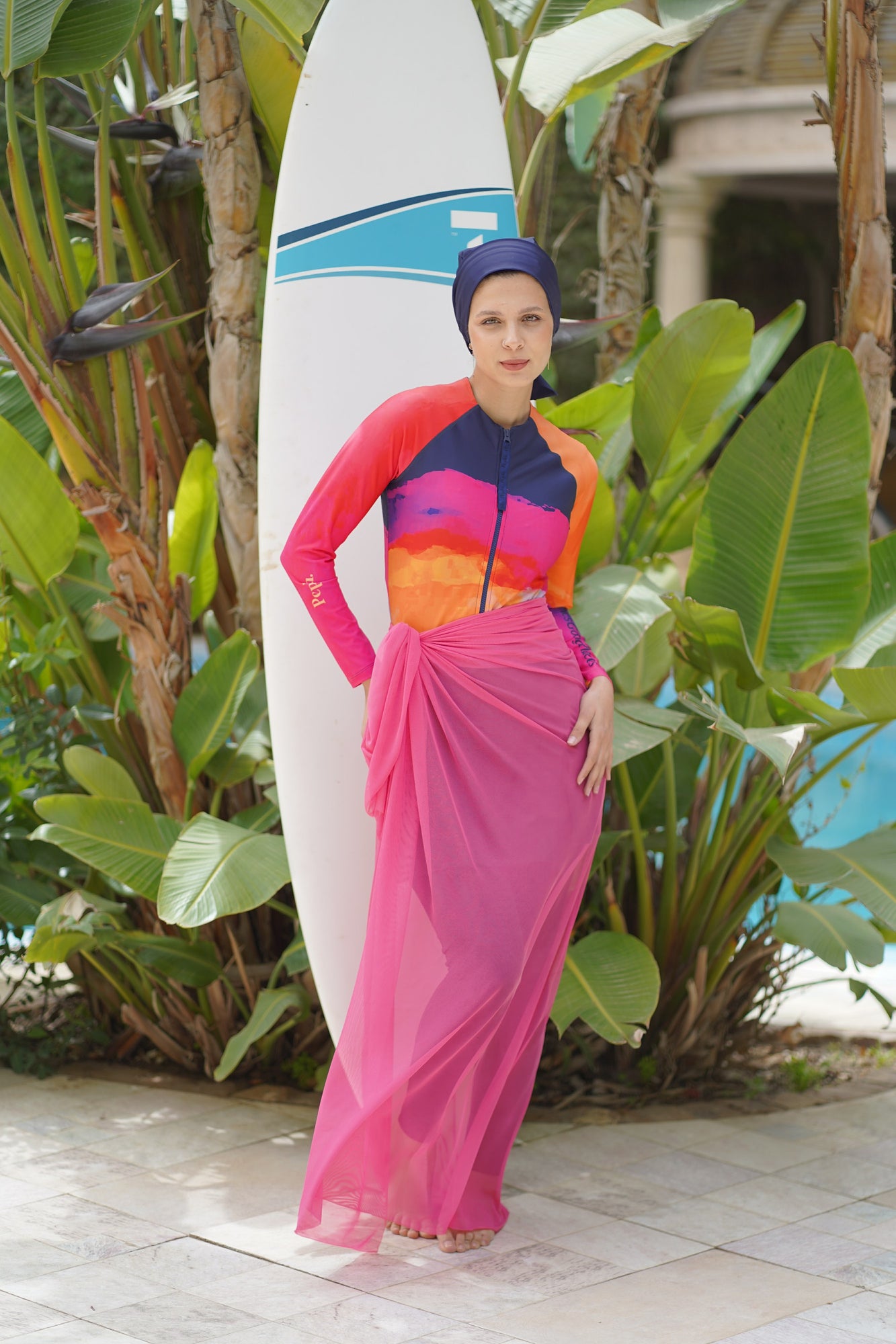 Hot Pink Cover Up - Pepla