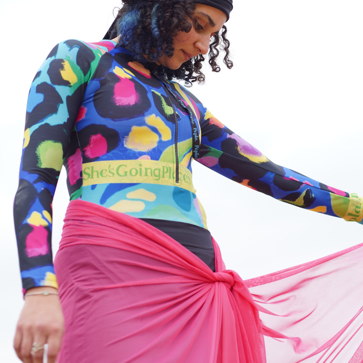 Hot Pink Cover Up - Pepla